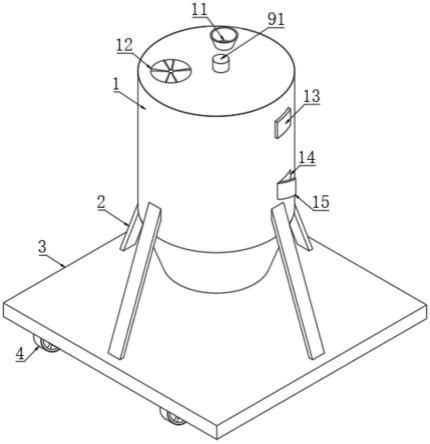 一种建筑施工用筛沙装置的制作方法