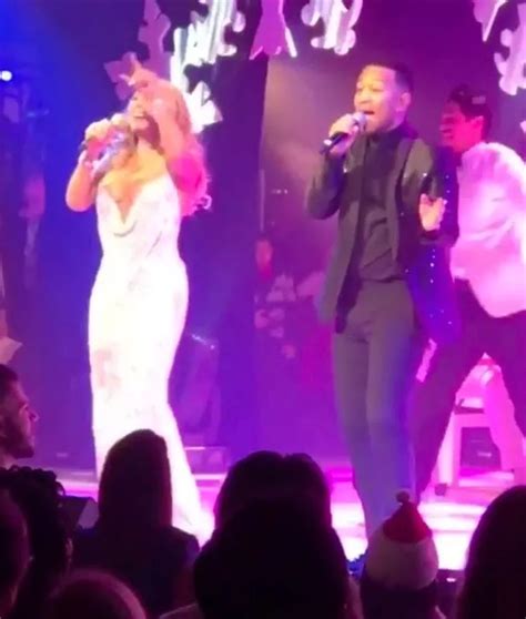 Mariah Carey Risks Major Nipple Slip In Jaw Dropping Silver Gown During