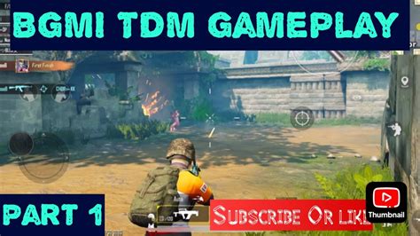 BGMI Tdm Gameplay BGMI Tdm Gameplay Bindasbidu Bgmi YouTube