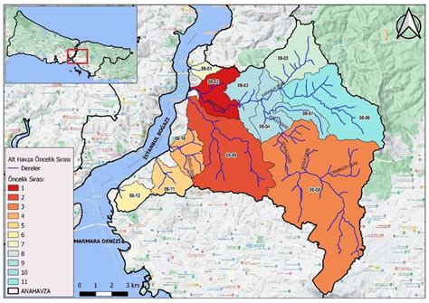 Sub Watersheds Prioritization Of Watershed 8 In The Flood Risk Download Scientific Diagram