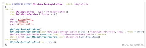 Qt图形视图框架QGraphicsItem详解 CSDN博客
