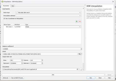 Qgis Interpolation Same Value Everywhere Geographic Information