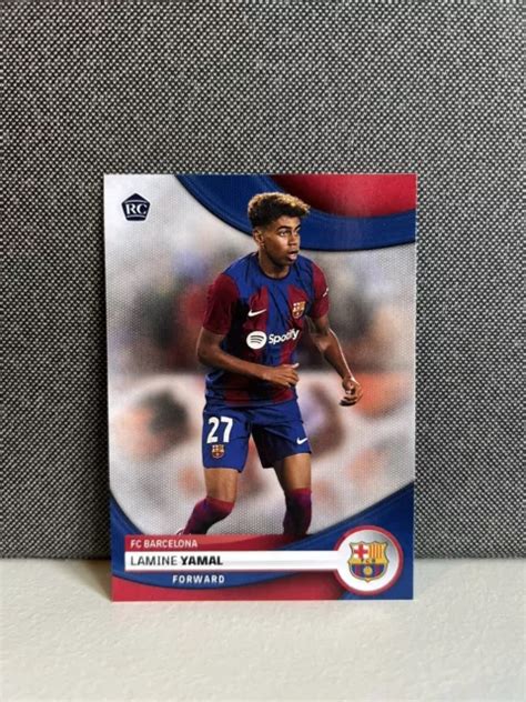 Topps Fc Barcelona Team Set 2024 Lamine Yamal Base Rookie 1 £099