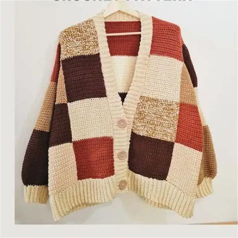 27 Crochet Patchwork Cardigan Patterns For Warmth And Style