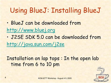 Ppt Guidelines For Using Bluej Powerpoint Presentation Free Download