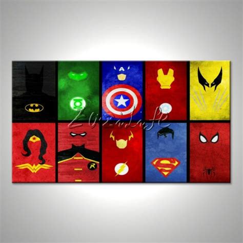 80 Easy Canvas Painting Ideas Marvel Paintings Superhero Canvas