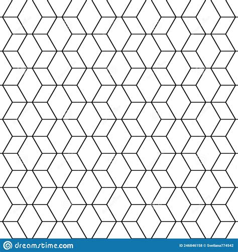 Geometric Seamless Pattern Repeated Abstract Line Background Modern Triangle Geo Texture Stock
