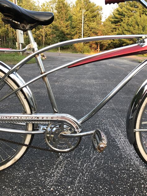 Vintage Bf Goodrich Silvertown 880 Murray Chrome Cruiser 1960s Mens