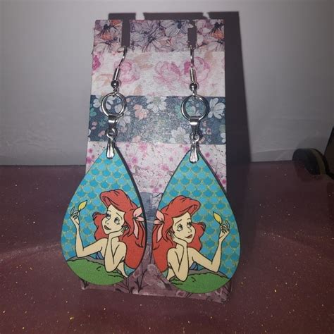 Hand Crafted Jewelry Little Mermaid Earrings Poshmark