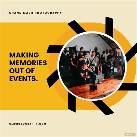 Free Event Photography Linkedin Post Template To Edit Online