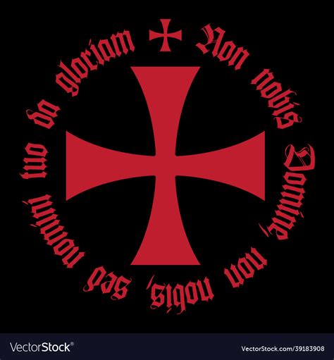 Crusader Cross Red