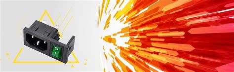 Amazon Com Oiyagai Pack IEC C Power Inlet Module With Rocker Switch V A Male