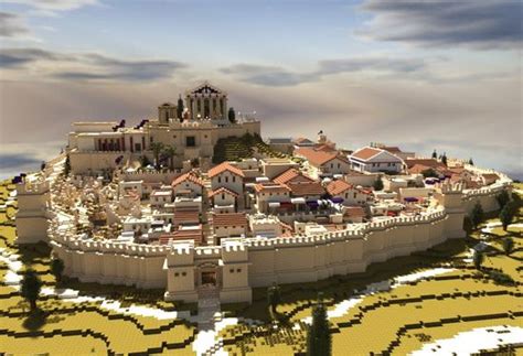 Ancient Greek Houses Minecraft