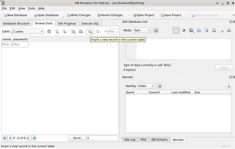 sqlite database gui managers twise random