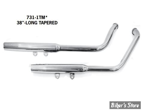 Echappement Paughco Softail Flstf 9099 Flstn 9396 Shotgun