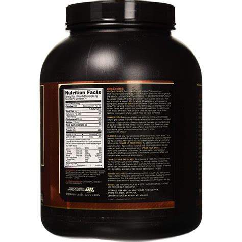 Optimum Nutrition 100 Whey Gold Standard Double Rich Chocolate