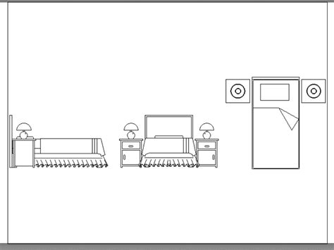 Bloques Dormitorio En Autocad Descargar Cad Gratis 10129 Kb
