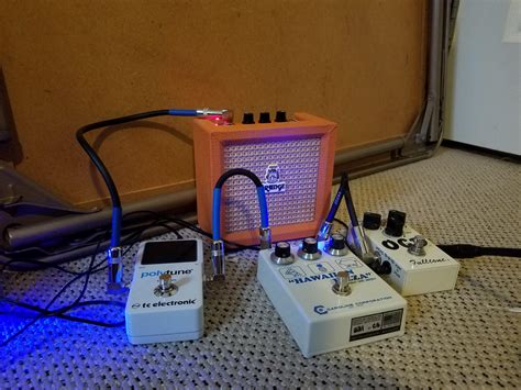 Small Amp 3 Pedals Am I Doing This Right Rguitarpedals