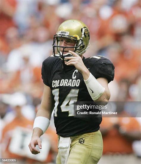 University Of Colorado Qb Joel Klatt Photos And Premium High Res