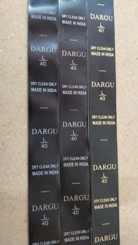 Uday Labels Jaipur Manufacturer Of Woven Label And Satin Label