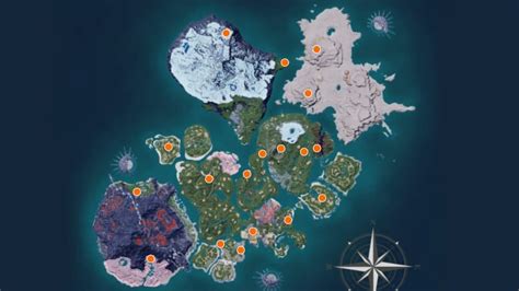 All Skill Fruit Tree Locations In Palworld Dexerto