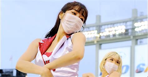 Md화보 아찔 그 자체치어리더 바람에 펄럭이는 치마