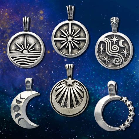 Sun Moon And Star Pendants By Deva Designs Fpdsms