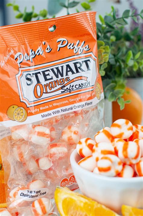 Soft Orange 125oz Bags Stewart Candy