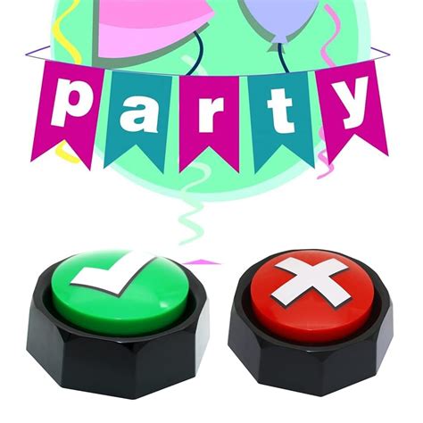 Mua Right Wrong Button Sound Buzzers Set Of 2 Assorted Colored Buzzers