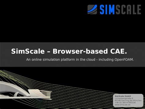 Pdf Openfoam Hangout On Air 2 Cloud Simulation Presentation By