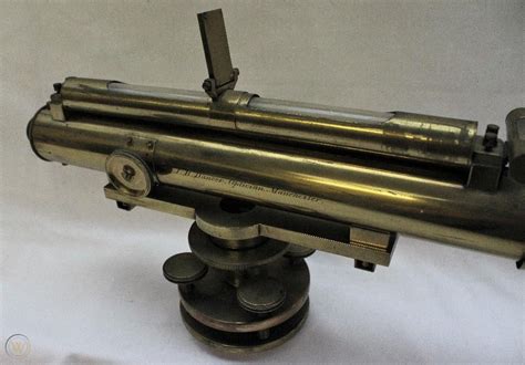 A 19th Brass Dumpy Level By J B Dancer Optician Manchester 4557773912