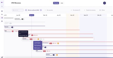 Fonctionnalité planning meilleure gestion en agence d intérim