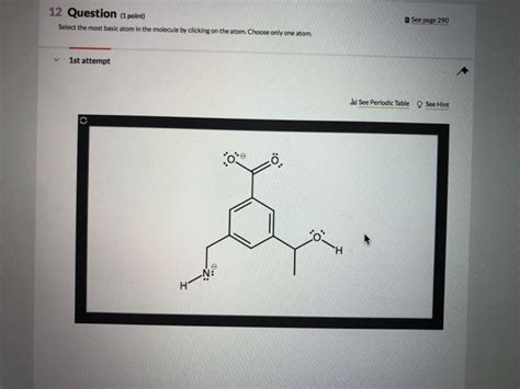 Solved 12 Question Point A See Page 290 Select The Most