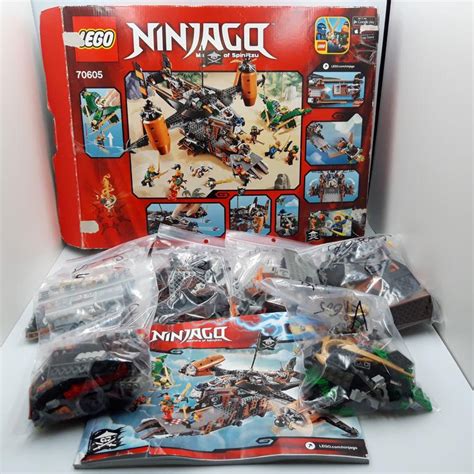 LEGO NINJAGO Réf 70605 Le Vaisseau de la Malédiction Complet
