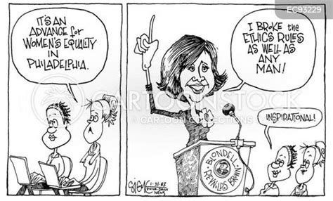 Gender Equality Sign Cartoons And Comics Funny Pictures From Cartoonstock