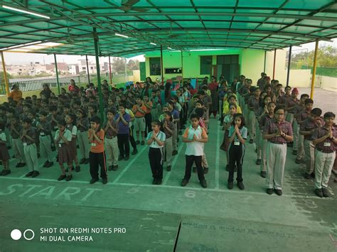 Conduction Of Morning Assembly By Class 7 A