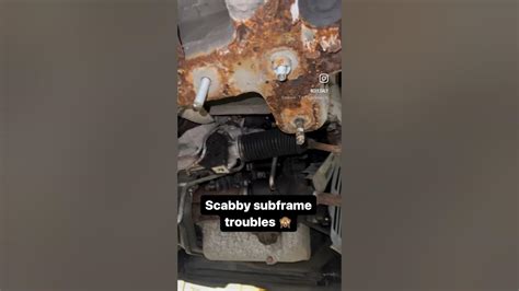 Peugeot Expert Failed Mot On This Badly Corroded Subframe Youtube