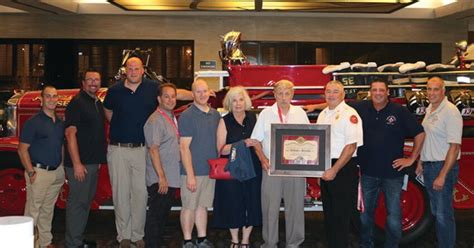Johnston Fire Department Wins National Preservation Award Cranston Herald