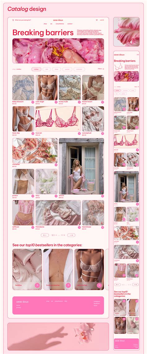 Sexe Doux Ui Ux Web Mobile Concept Behance Sexe Doux Ui Ux Web Mobile Concept Behance