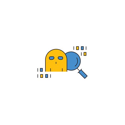 Cyber Bug Finding Icon Vector 7931613 Vector Art At Vecteezy