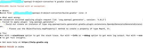 Can T Build Project Sos Issue SitMCella Openapi Object Converter GitHub
