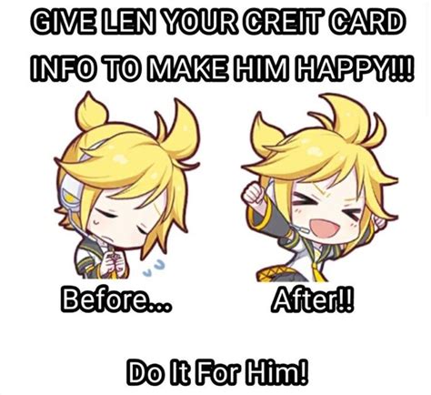 Len Kagamine Meme Vocaloid Funny Miku Hatsune Vocaloid Vocaloid