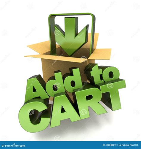 Add To Cart Stock Illustration Illustration Of Sale