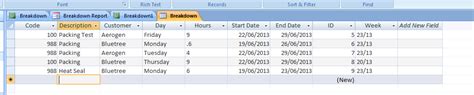 Ms Access How To Sort Report Layout With Vba Code Stack Overflow