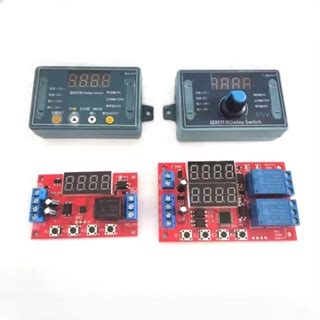 DC 5V 12V 24V 10A Adjustable Time Delay Relay Module LED Digital Timming Relay Timer Delay