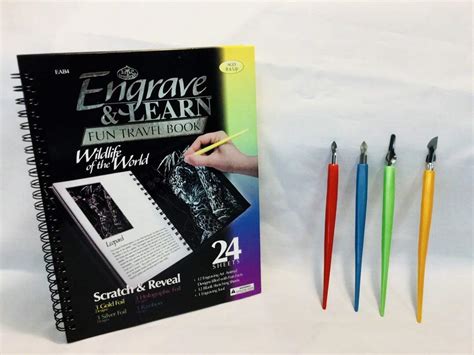 Royal And Langnickel Art Foil Scratchboard And Scratchboard Tools 4