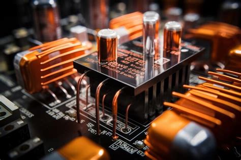 A Closeup View Of A Power Resistor An Essential Component In Electrical