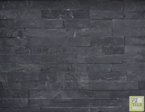 Black Stone Cladding Texture