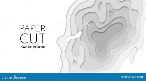 3d Papercut Layers Paper Cut Vector Art Background Banner Texture