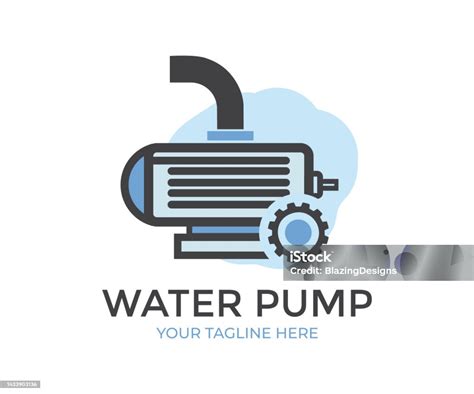 전기 동력 모터 또는 엔진 산업용 펌핑 압축기 하수 스테이션 기기 물 공급 시스템 수평 워터 펌프 횡단면 벡터 디자인 및 일러스트레이션 강철에 대한 스톡 벡터 아트 및 기타